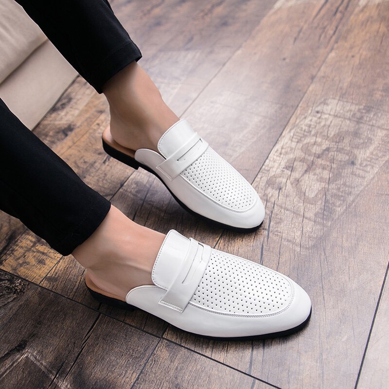 half shoes for men shoes men mule masculino mens c... – Vicedeal