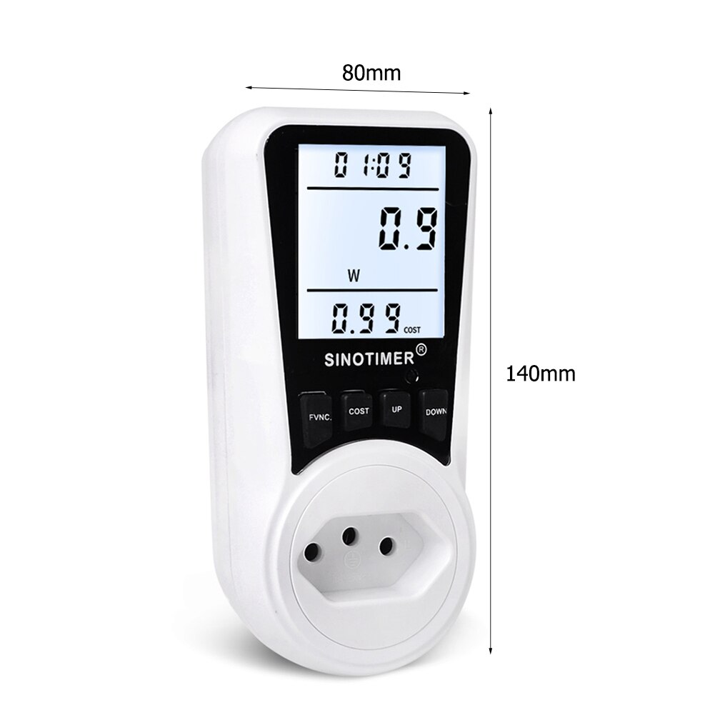 Lcd Power Meter Digitale Watt Monitor Elektricitei... – Vicedeal