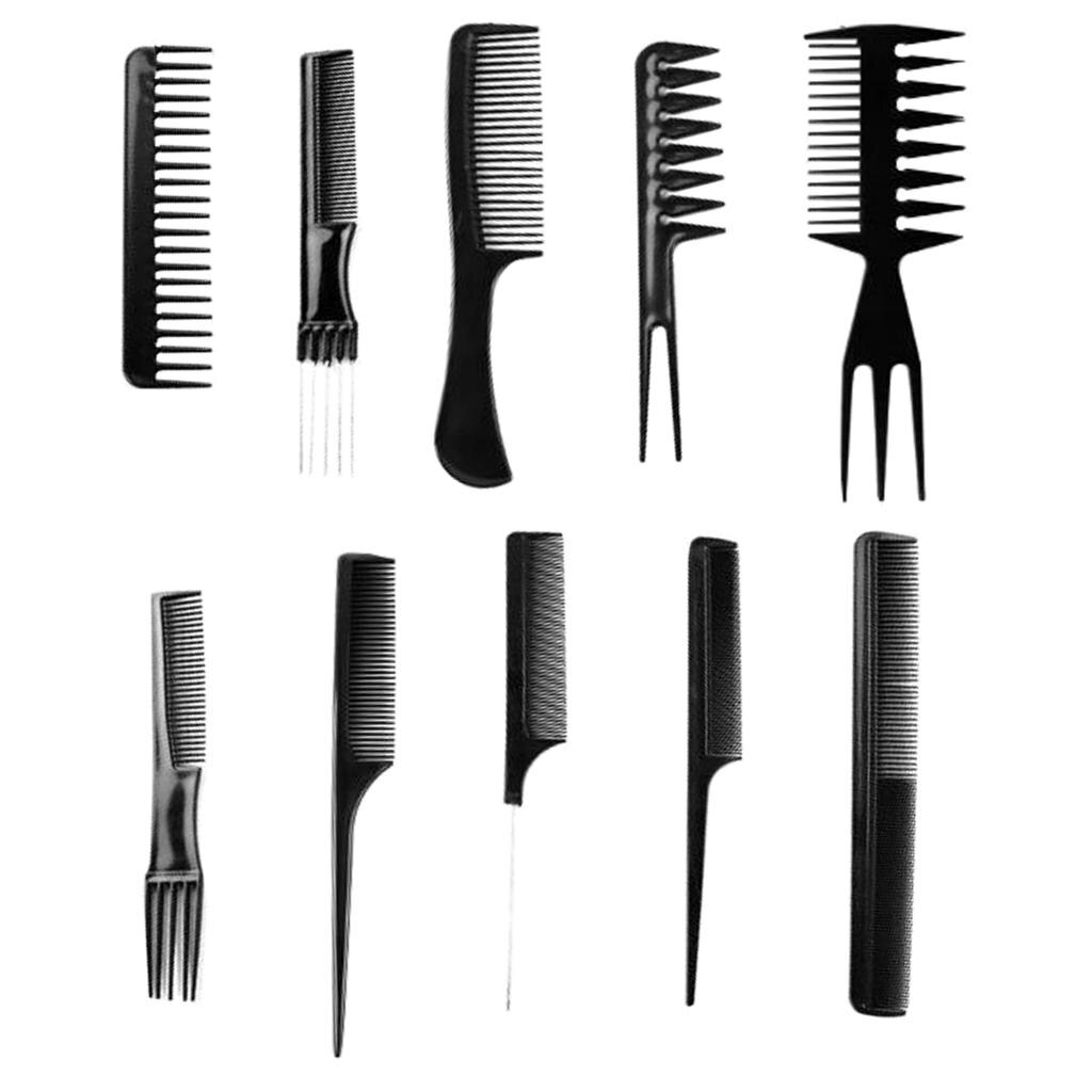 10 Pcs Haar Stylisten Professionele Styling Kam Se... – Grandado
