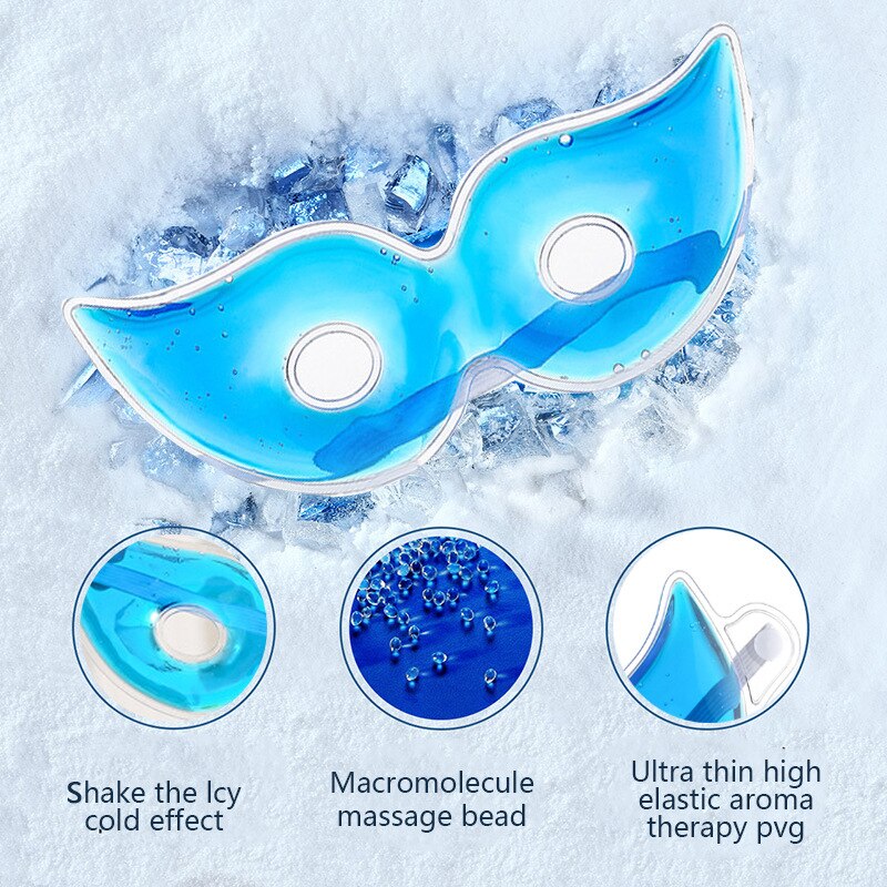 Cold Eye Mask Ice Ge Eye Fatigue Relief Reduce Dar... – Grandado