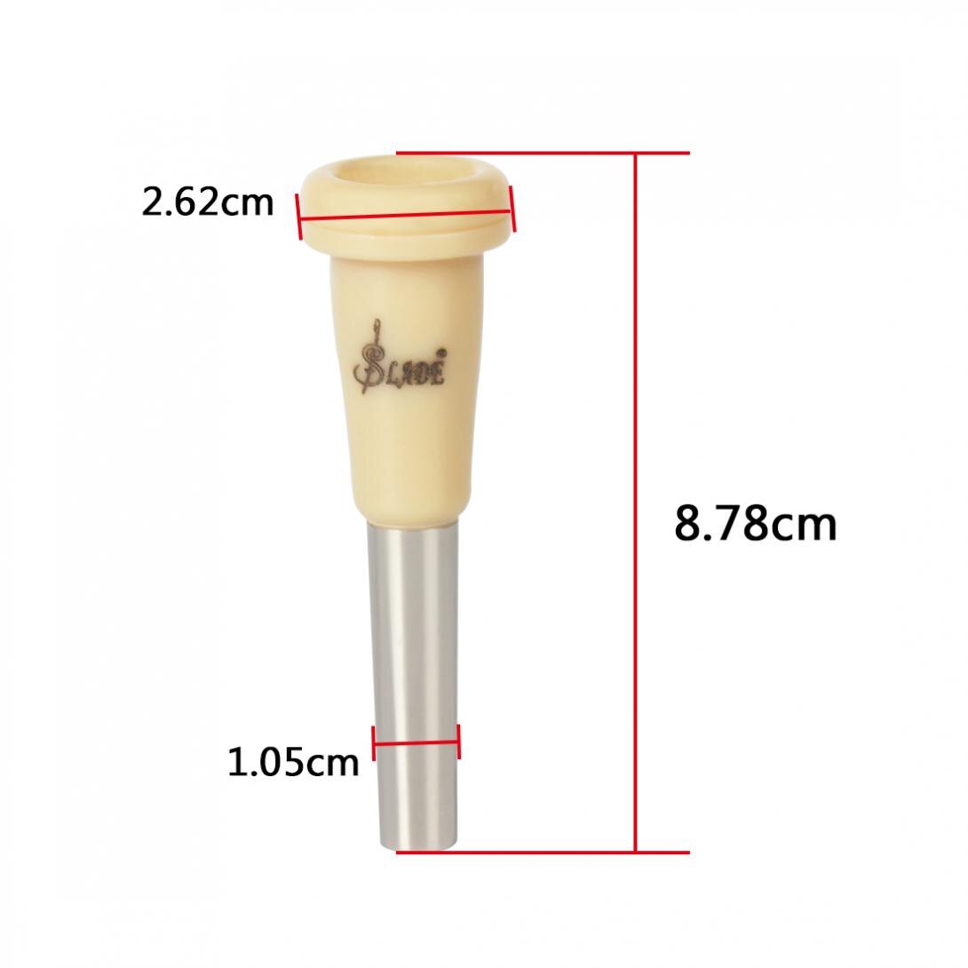 ABS Resin Metal Trumpet Mouthpiece Khaki Lightweig... – Grandado