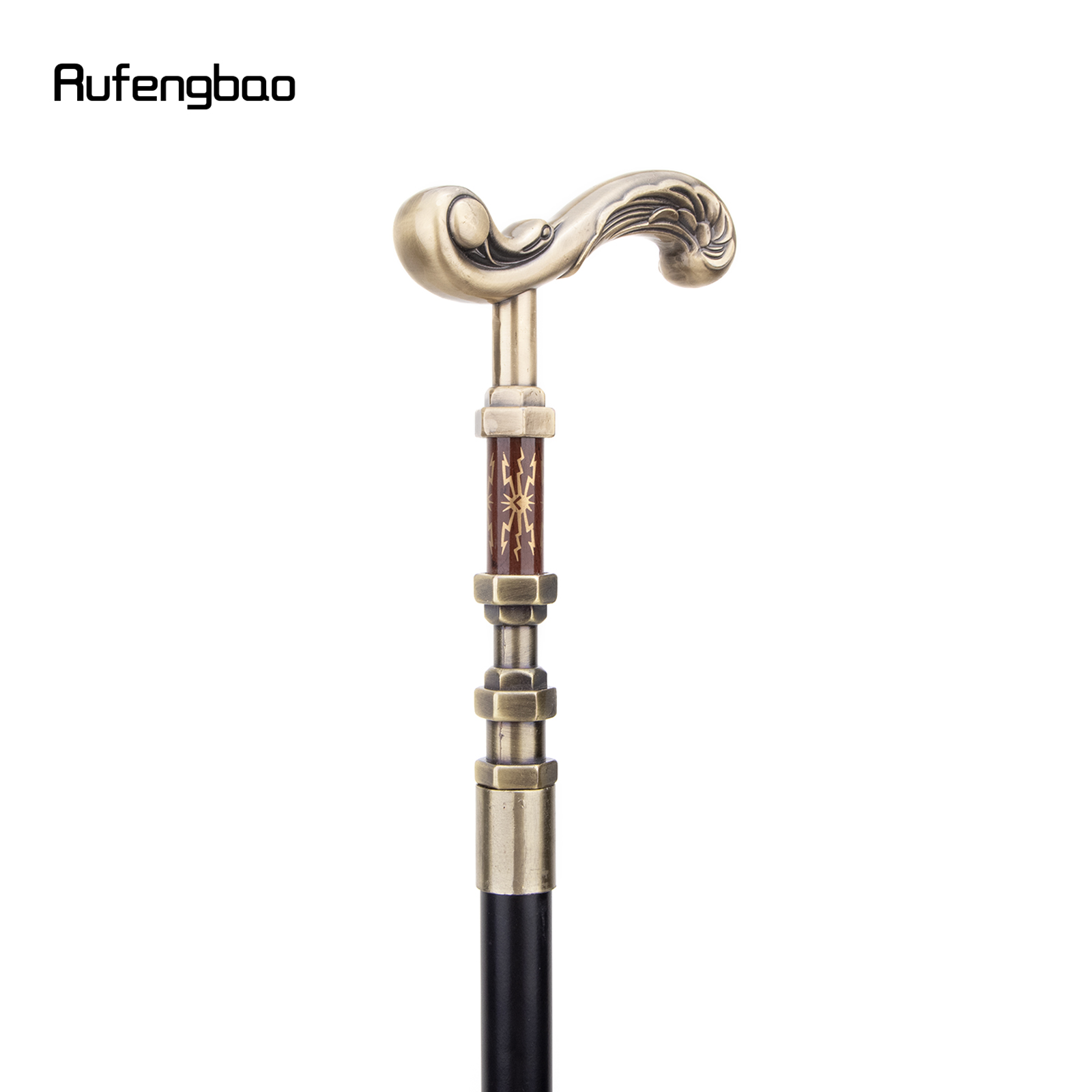 Golden Flower Walking Stick Decorative Vampire Cos... – Grandado