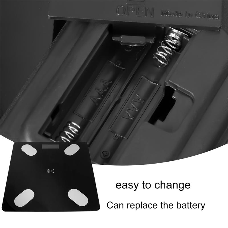 Square Body Fat Scale Smart Electronic LED Digital... – Grandado