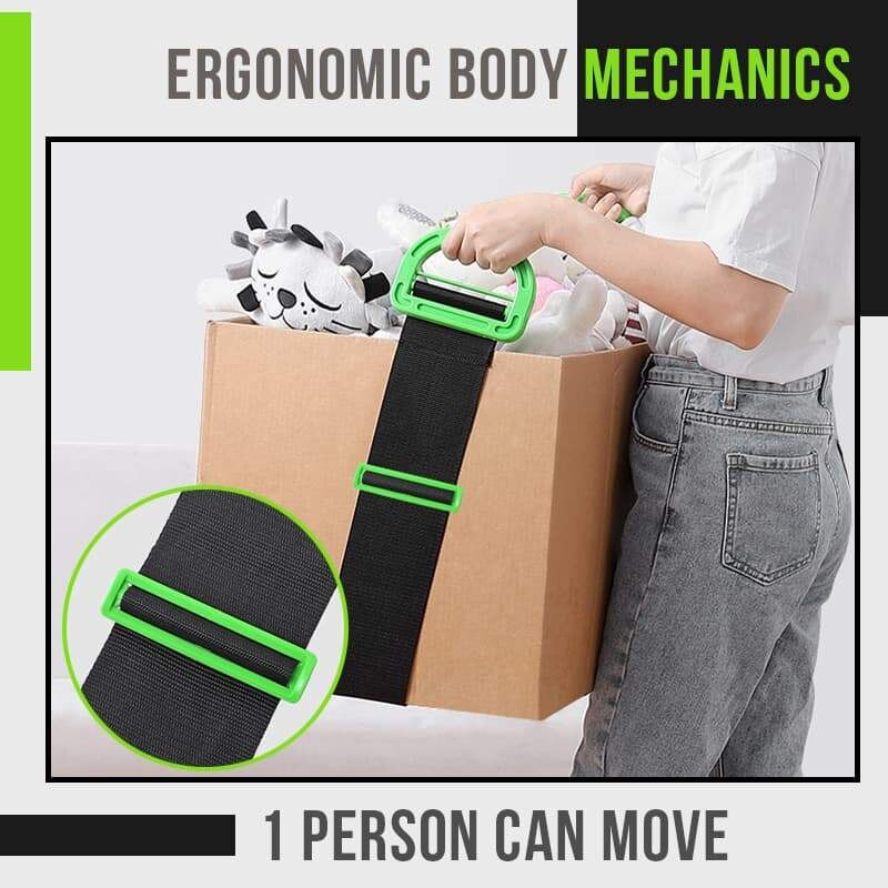 Adjustable Moving And Lifting Straps Furniture Box... – Grandado