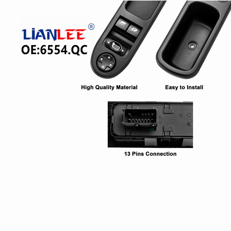 OEM 6554.QC 6554QC Front left drive side Electric ... – Grandado