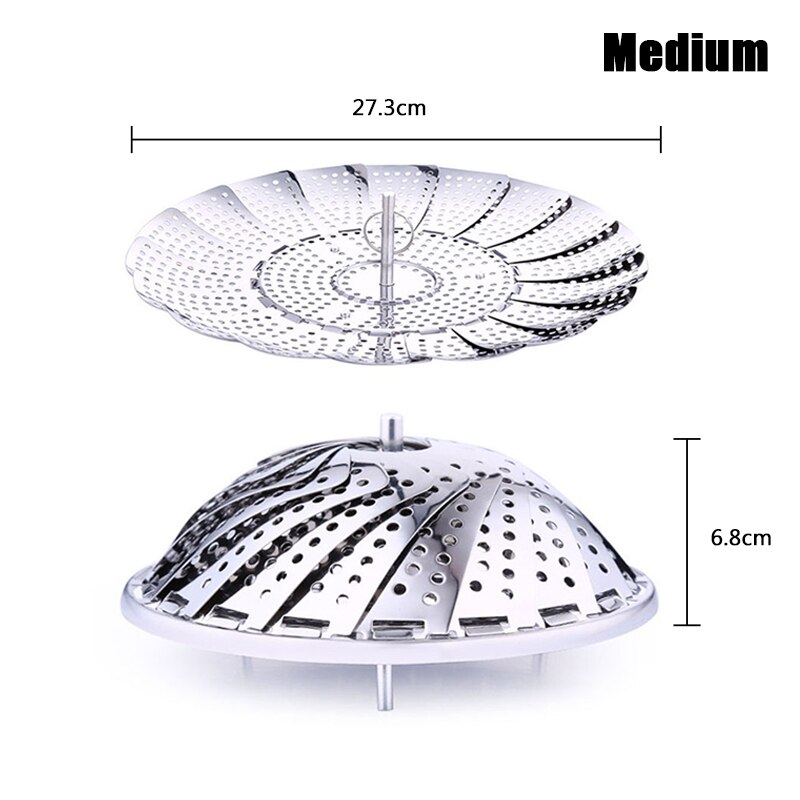 Folding Dish Steam Stainless Steel Vegetable Cooke... – Grandado