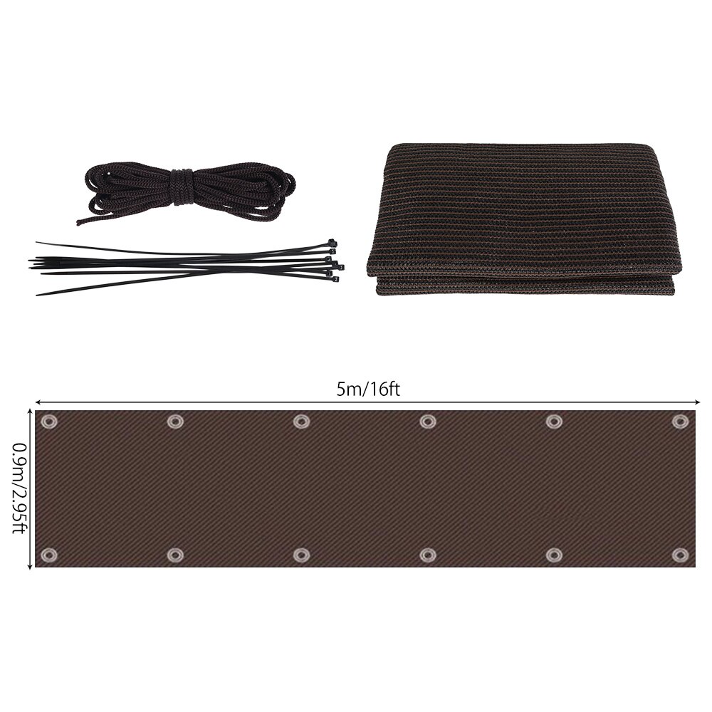 Tuin Anti-Uv Hdpe Zonnescherm Netto Outdoor Onderd... – Grandado