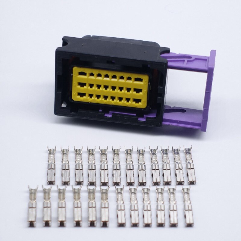 5 Set FCI ECU Connector 24 Pin 24 Manier Mannelijk... – Vicedeal