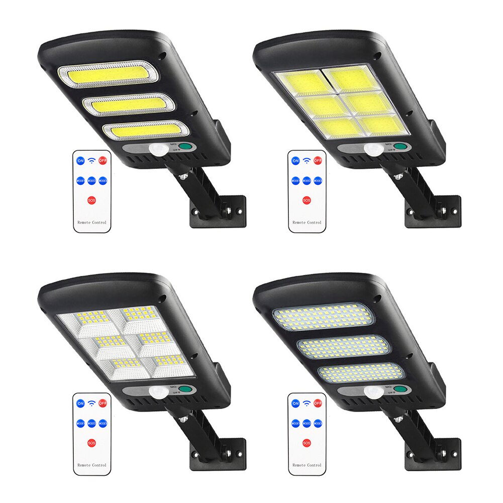 COB Solar Street Lights Outdoor Security Lighting ... – Vicedeal