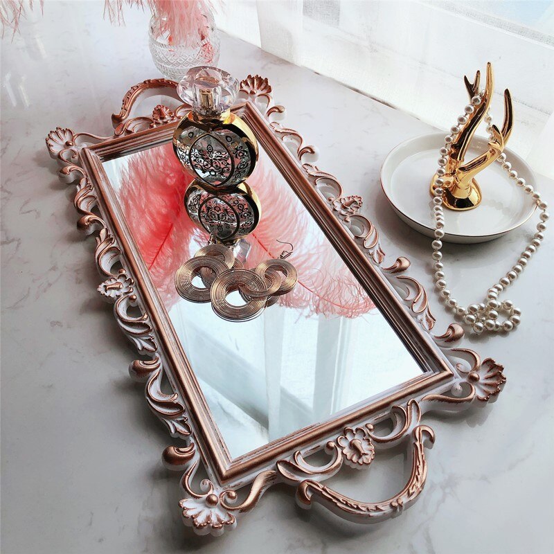 Aesthetic Vintage Table Decorative Mirrors Makeup ... – Grandado