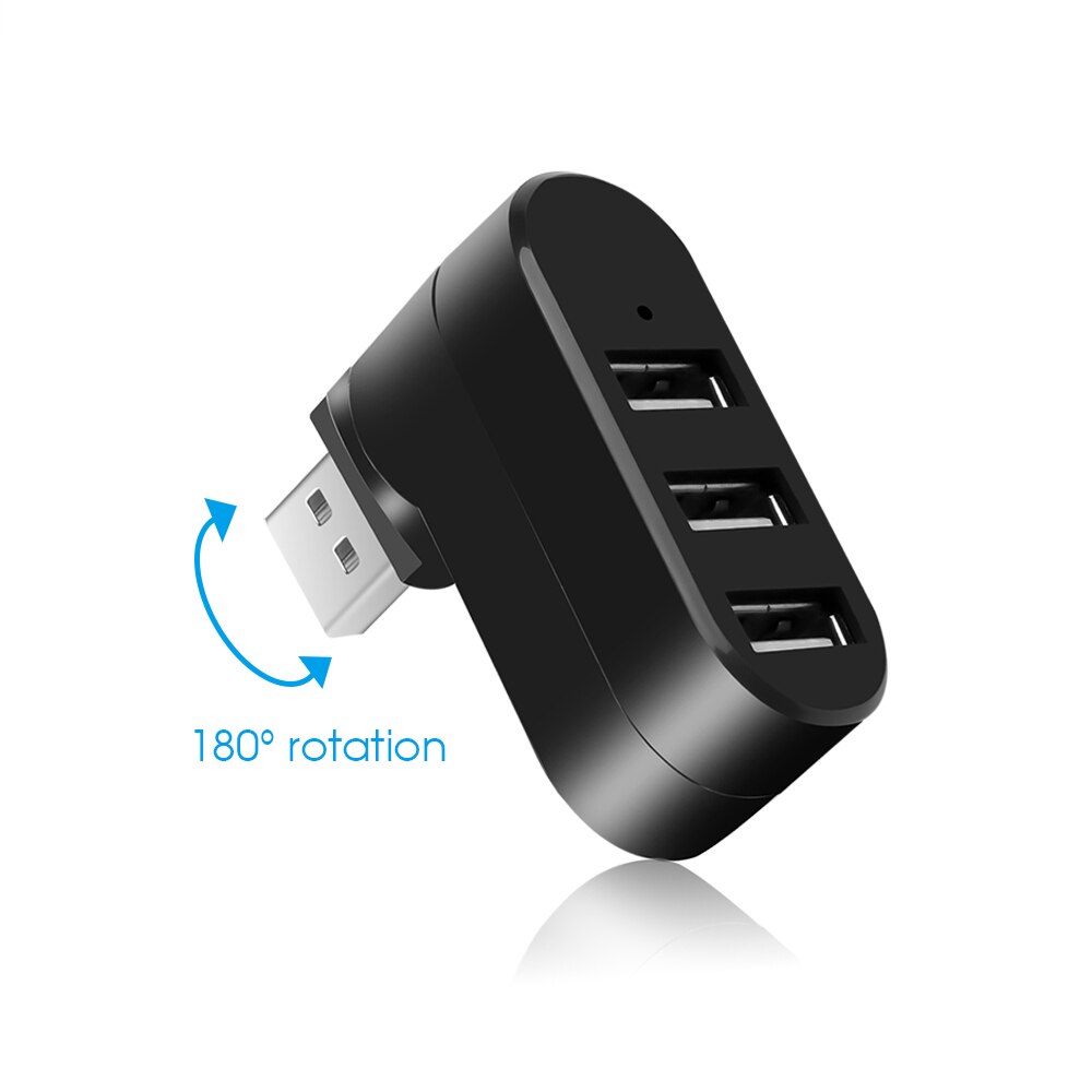 3 USB Hubs Usb Hub 2.0 3 Ports USB 2.0 Mini Rotate... – Grandado 3 USB Hubs Usb Hub 2.0 3 Ports USB 2.0 Mini Rotate... – Grandado