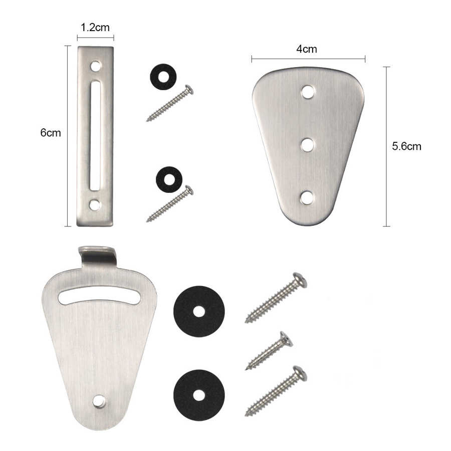 1 Set Rvs Slot Voor Schuifdeuren Schuur Deur Hout ... – Vicedeal