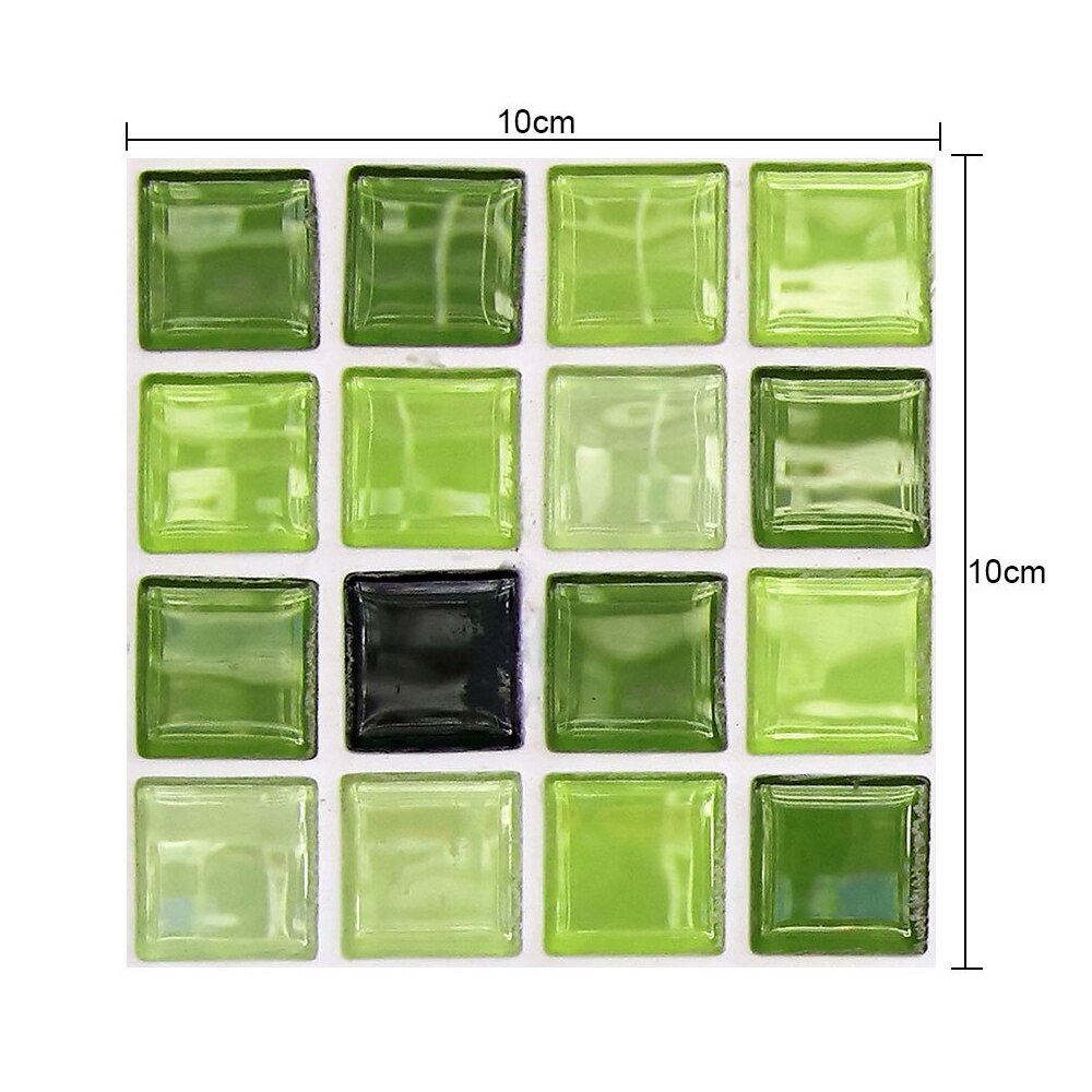 10 Pcs Groene Mozaïek Waterdichte Pvc Vloer Tegel ... – Vicedeal