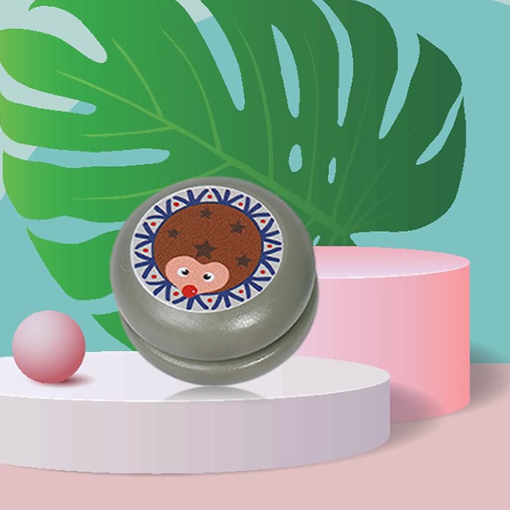Cute Animal Print Wooden Yoyo Toys Kids Yo-yo Cart... – Grandado
