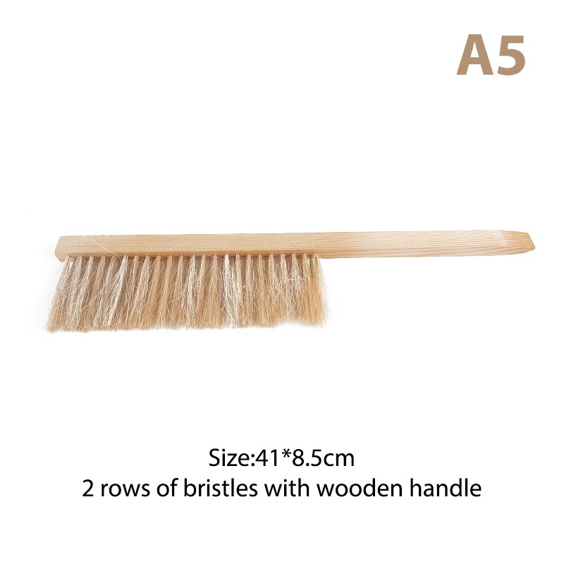 Natural Beekeeping Pig Bristle Hair Bee Hive Brush... – Vicedeal