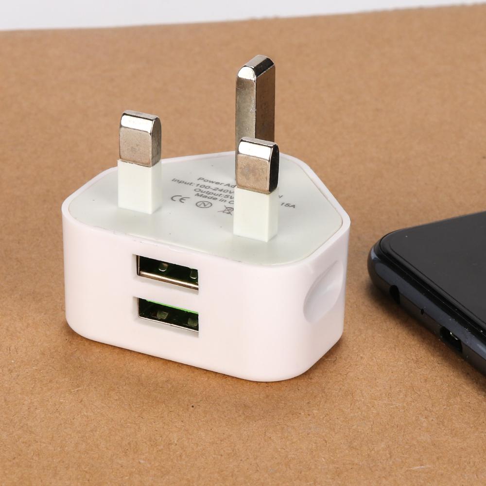 Universele 1/2/3-Poort Usb Uk Plug 3 Pin Lader Ada... – Grandado