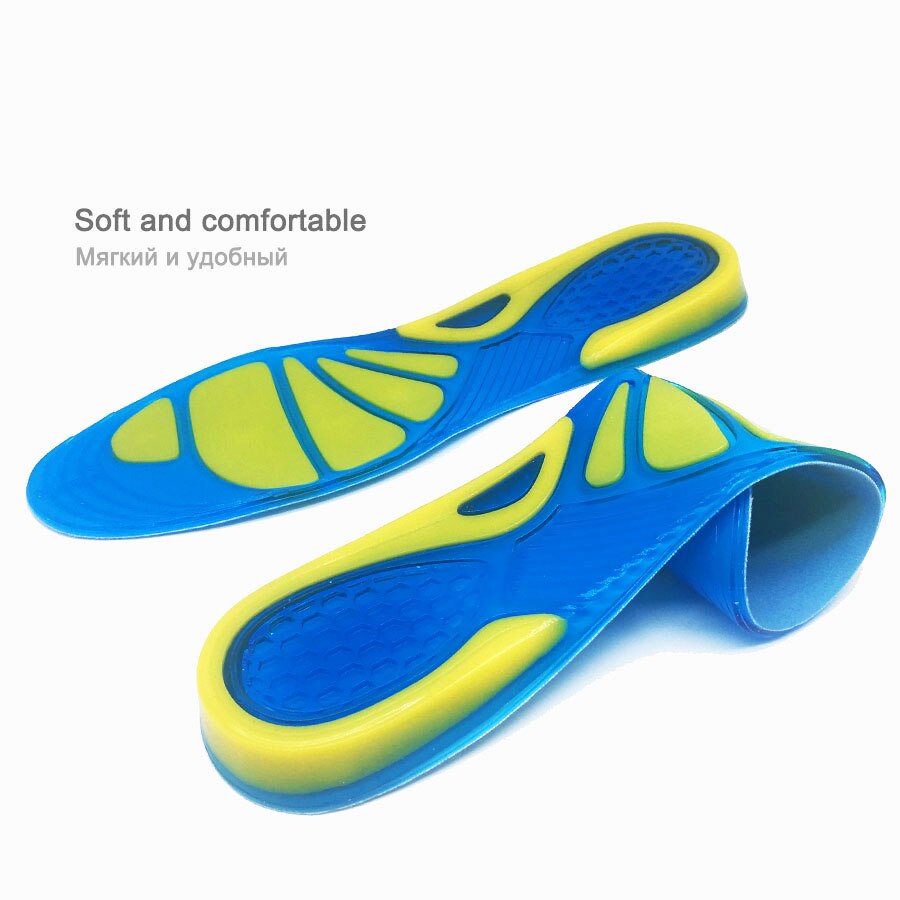 Silicone Non-Slip Gel Soft Sport Shoe Insoles Mass... – Vicedeal