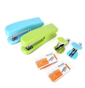 Kantoorbenodigdheden mini nietmachine set met niet... – Grandado