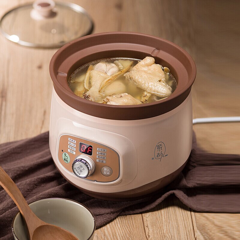 Brown Electric cooker soup stewing porridge 2L mul... – Grandado