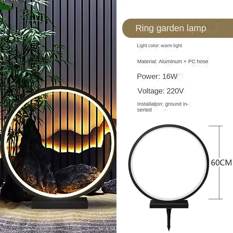Outdoor Lighting Round Moon Lamp for Street Garden... – Grandado