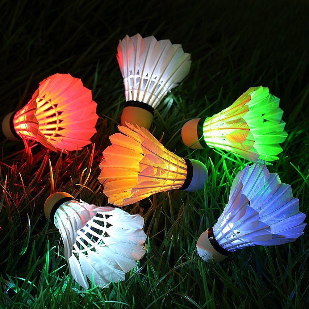 4 Stuks Led Badminton Shuttles Verlichting Birdies... – Vicedeal