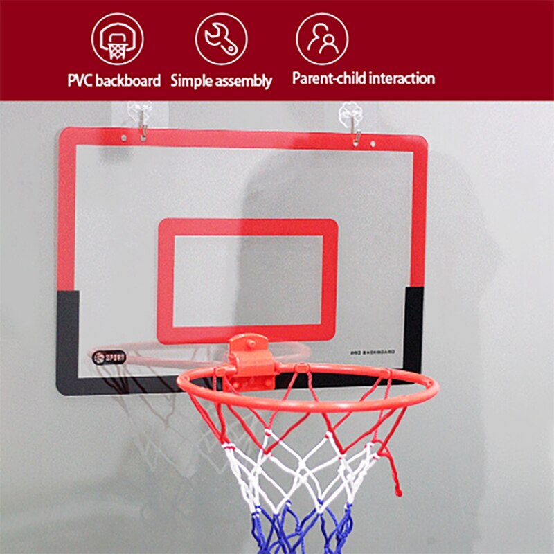 Indoor Mini Basketball Hoop Set for Kids Adjustabl... – Grandado