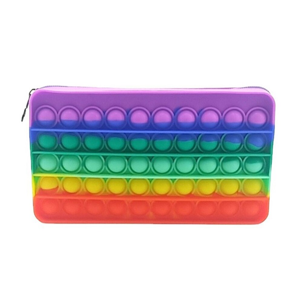 20cm Pencil Case Push Bubble Fidget Toys Children ... – Vicedeal