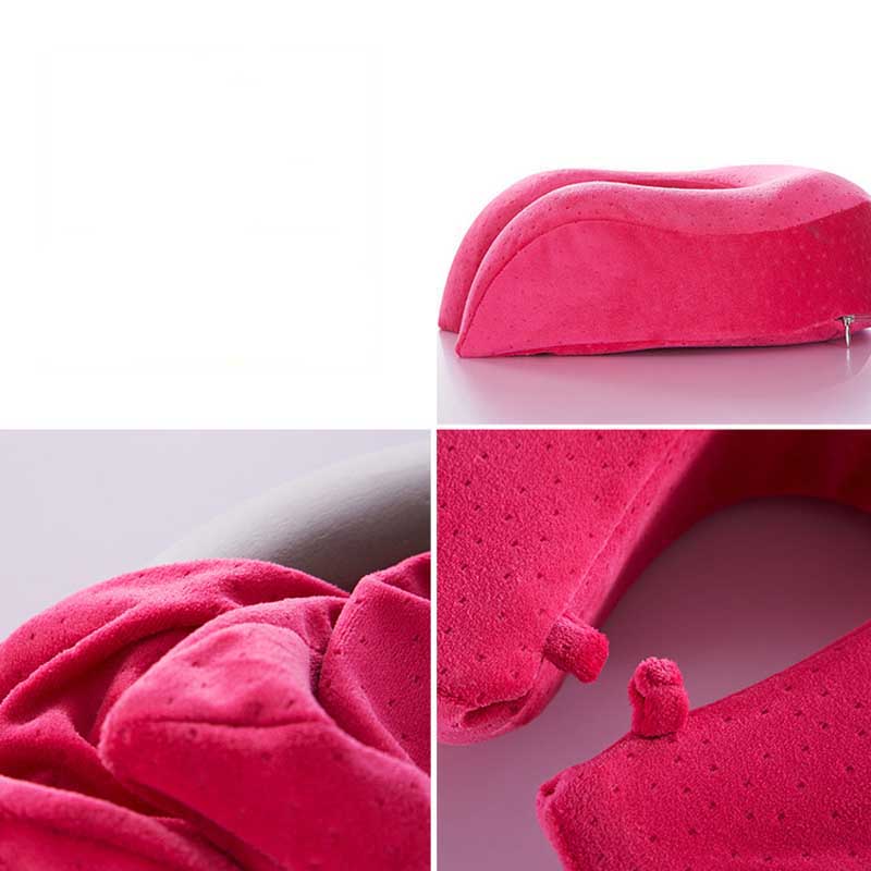 U-shaped Memory Foam Travel Pillow for Neck For Tr... – Grandado