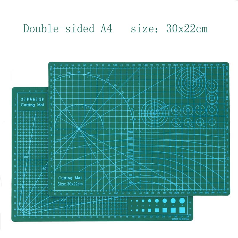 A3 A4 Cutting Mats Pvc Rectangle Grid Lines Self H... – Grandado