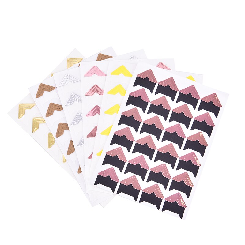 120pcs Self-Adhesive Photo Frame Corner Sticker Cr... – Grandado