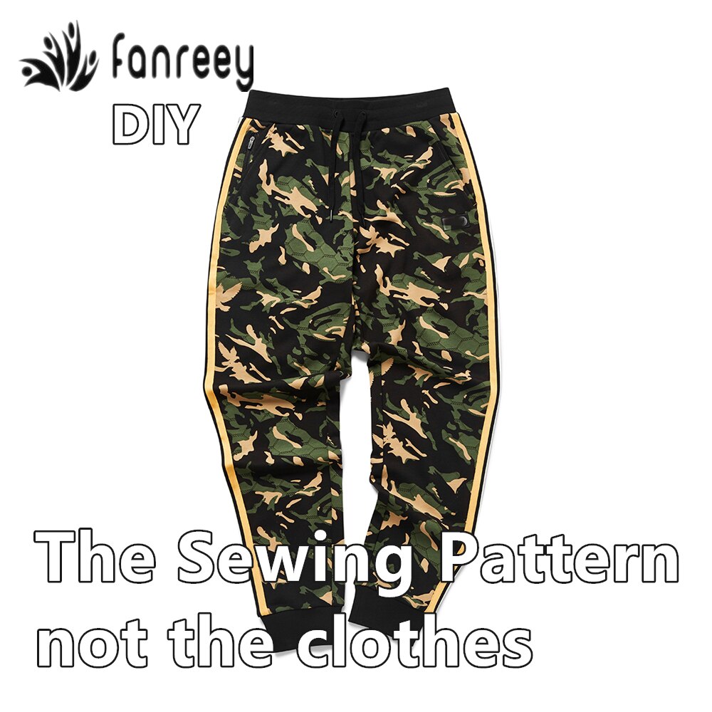 Men's Sports and leisure Pants Sewing Pattern DIY ... – Grandado