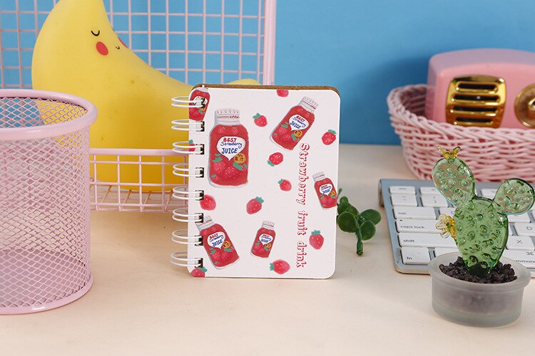 Kawaii girl heart notebook INS wind coil notepad s... – Grandado