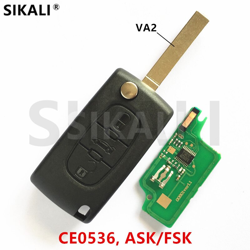 Llave remota para coche Citroen C1 C2 C3 C4 C5 Ber... – Grandado