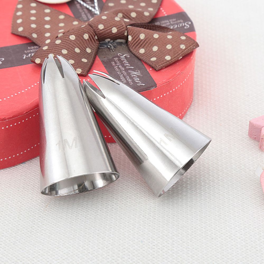 1M Stainless Large Size Icing Piping Nozzle Cake C... – Grandado