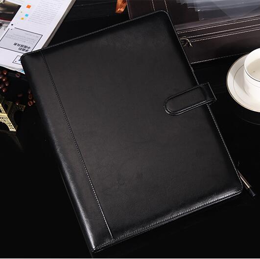 PU Leather A4 Business Contract Clip File Folder N... – Grandado