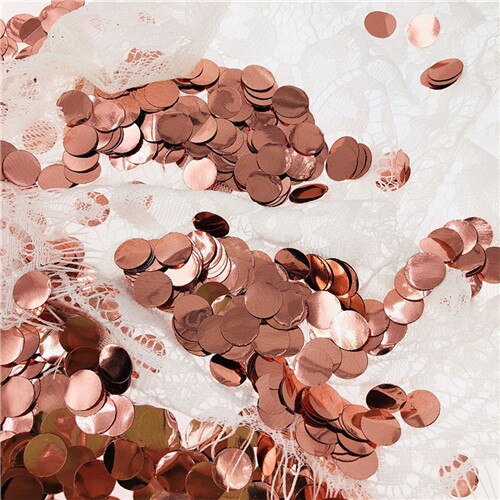 Rose Gold Confetti Hen Party Decoration Wedding Pa... – Grandado