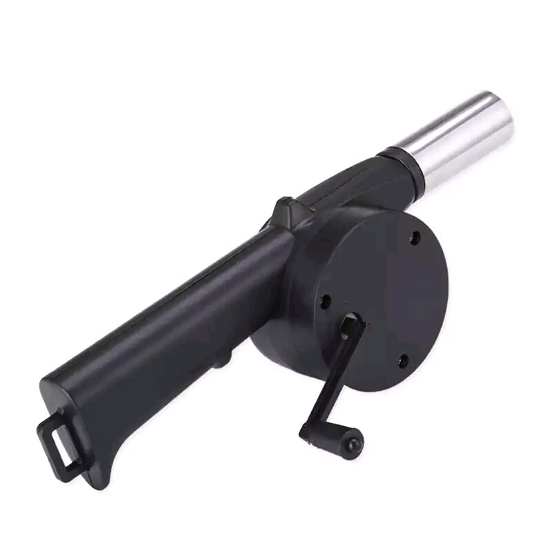 Outdoor barbecue essential fan hand-cranked blower... – Grandado