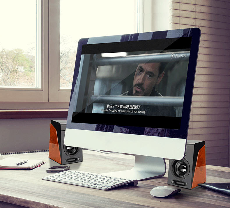 Desktop-Computer Lautsprecher Desktop Laptop Mini ... – Vicedeal