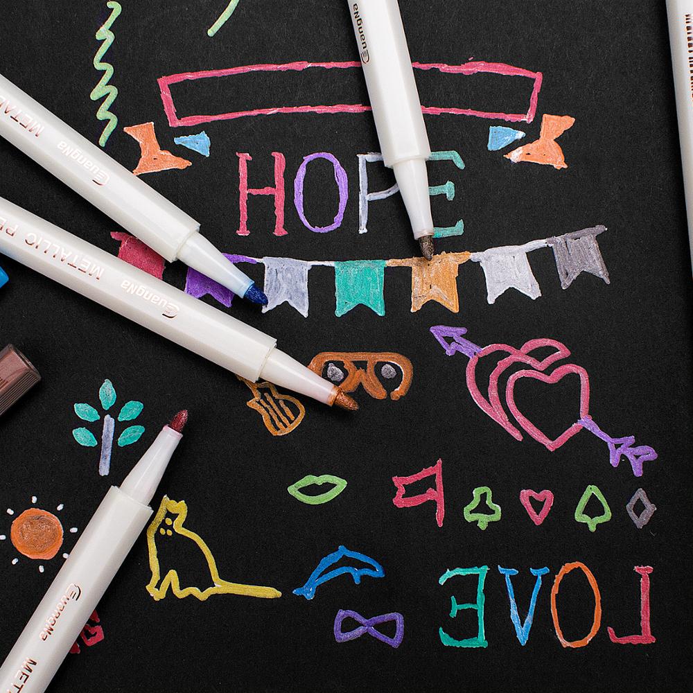 Metallic Marker Pens for Glass Paint 20,30 Colours... – Grandado