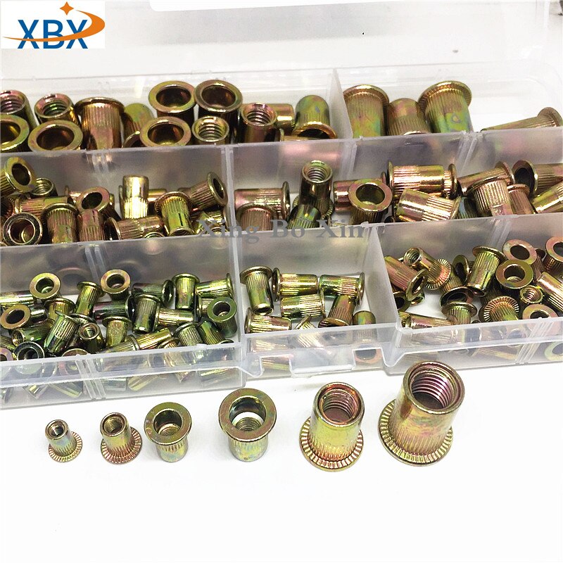 150Pcs M3 M4 M5 M6 M8 M10 Klinknagel Moer Carbon S... – Vicedeal