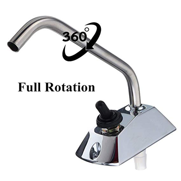 12V Full 360 Degree Galley Rotation Tap With Switc... – Grandado