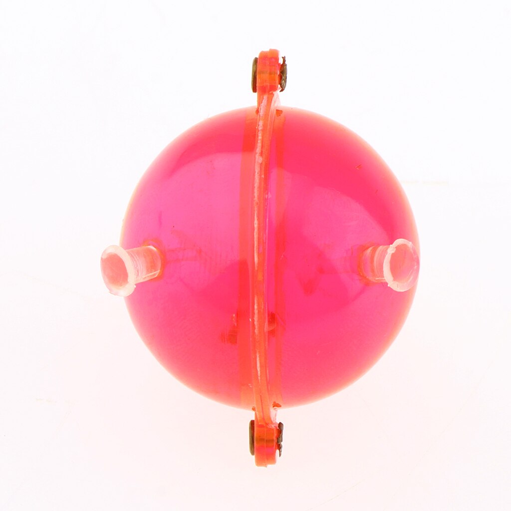 5 Pieces Round Fishing Bobber Double Hole Water Bubble Float Air Lock ...