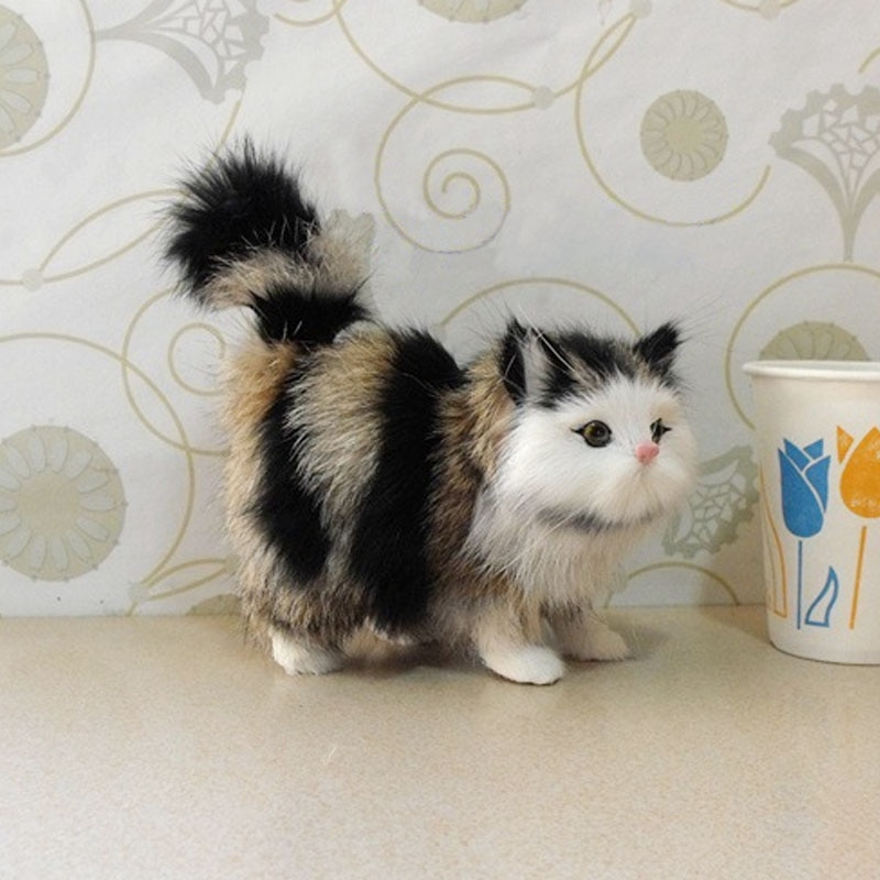 Mini Simulation Plush Soft Cat Toys Decoration Sou... – Vicedeal Mini Simulation Plush Soft Cat Toys Decoration Sou... – Vicedeal