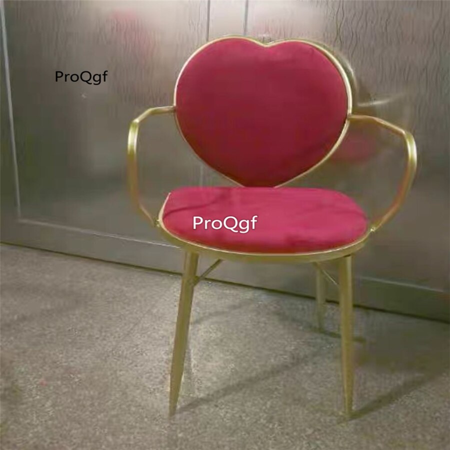 Prodgf 1 Set heart shape Armchair Dining Chair – Grandado
