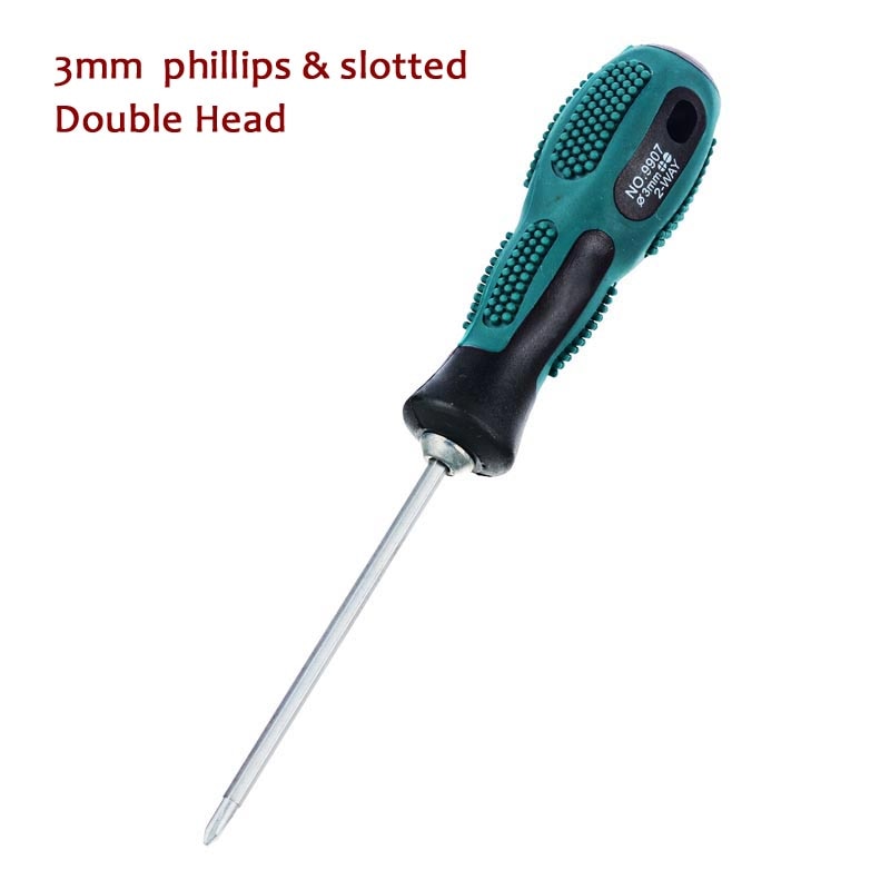 3mm Double Head Slotted & Phillips Screwdriver... – Grandado
