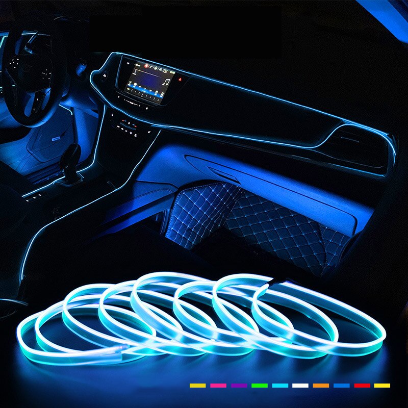 5M DIY Flexible EL Cold Light for Car Interior Atm... – Vicedeal