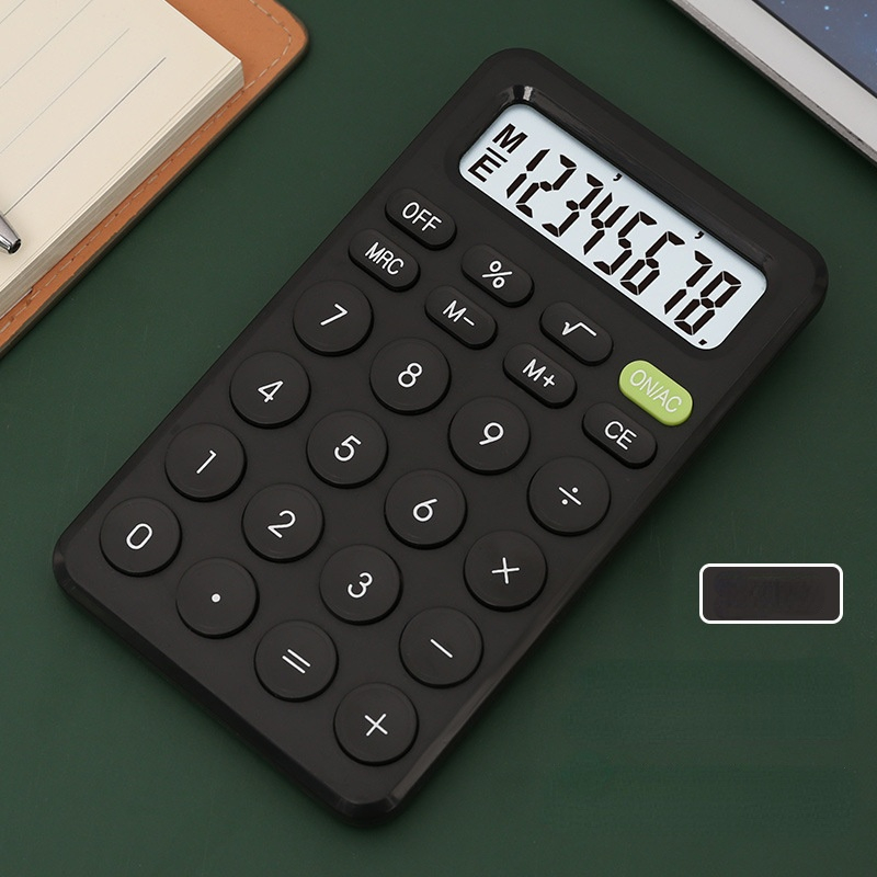 Simple Candy Color Girl Heart Big Screen Calculato... – Grandado