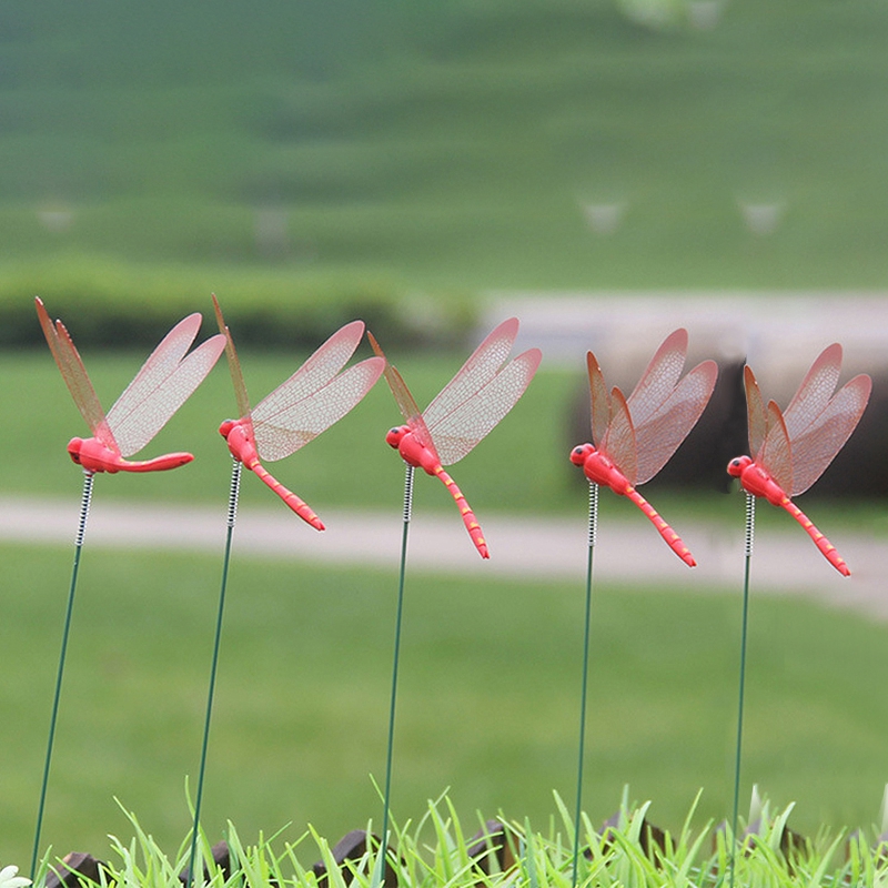 5Pcs 3D Thin Stick Simulation Butterfly Artificial... – Grandado