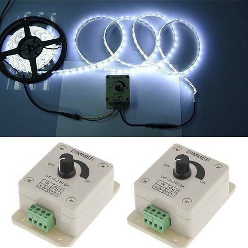Premium Manual LED Dimmer PWM Controller 12V-24V D... – Grandado