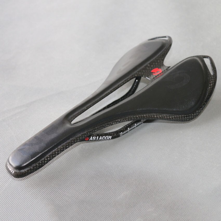 Asiacom Carbon Lederen Fiets Zachte Breed Zadel Ra... – Grandado